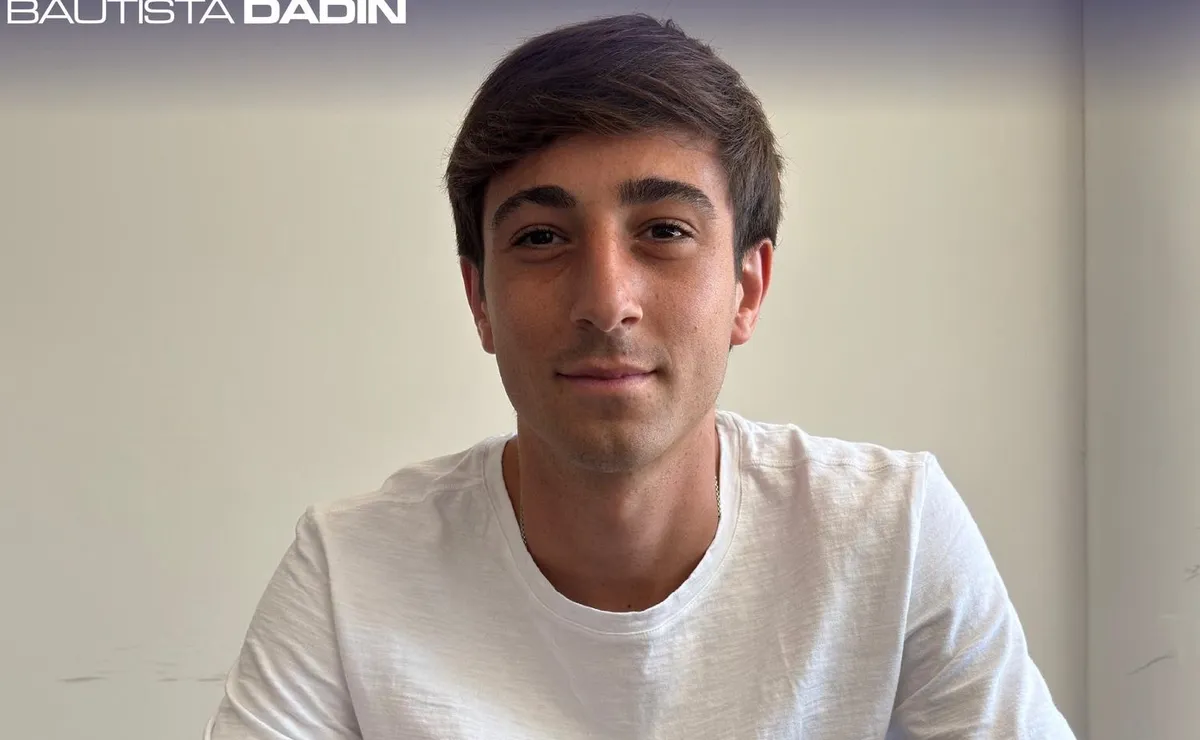 Bautista Dadín fue presentado en Independiente Rivadavia: los detalles