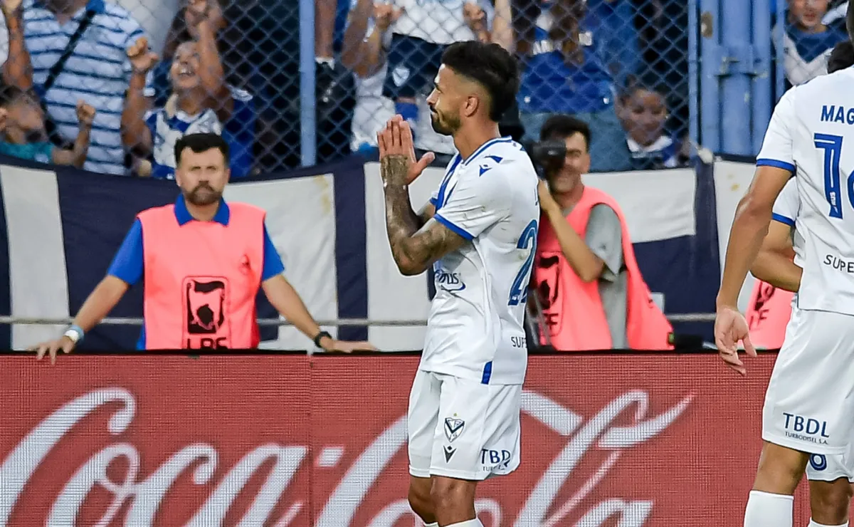 Manuel Lanzini le habló a los hinchas de River tras su gol con Vélez