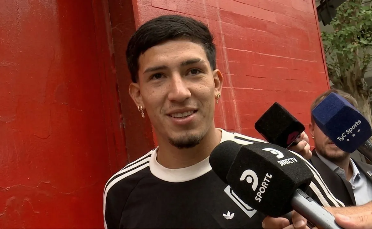 Qué dijo Tobías Ramírez al salir de la revisión para ser jugador de River